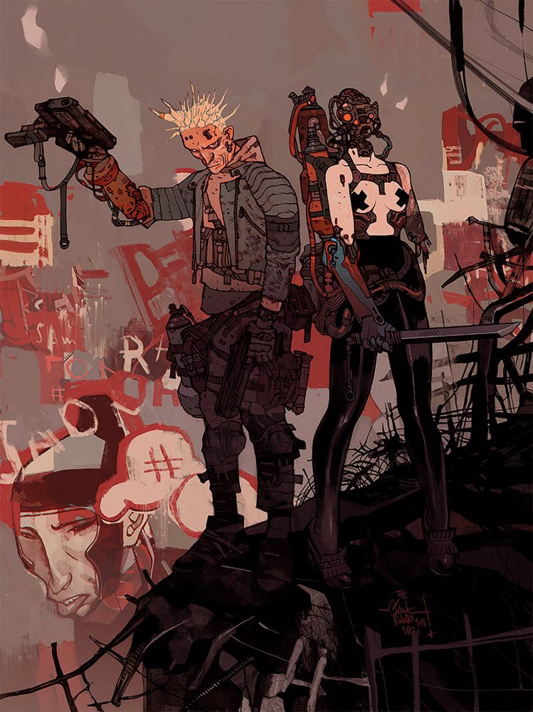 Fantasy & Cyberpunk Illustrations Jakub Rebelka | Daily design ...