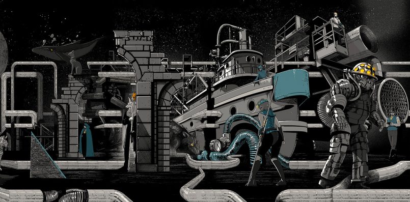 Mixed-Media Artworks & Illustrations by Shan Jiang | Daily design ...