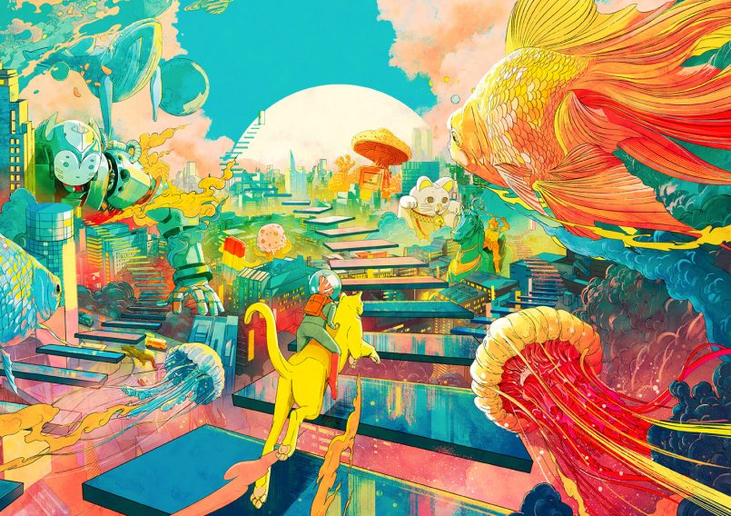 Mixed-Media Artworks & Illustrations by Shan Jiang | Daily design ...