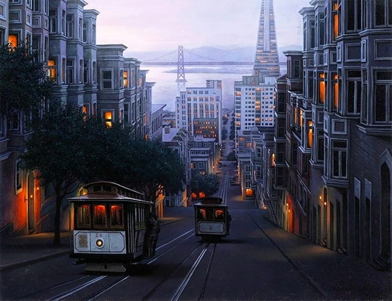 Moody Evening: Cityscapes by Alexey Butyrsky | Daily design inspiration ...