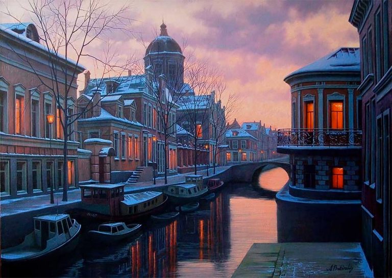 Moody Evening: Cityscapes by Alexey Butyrsky | Daily design inspiration ...