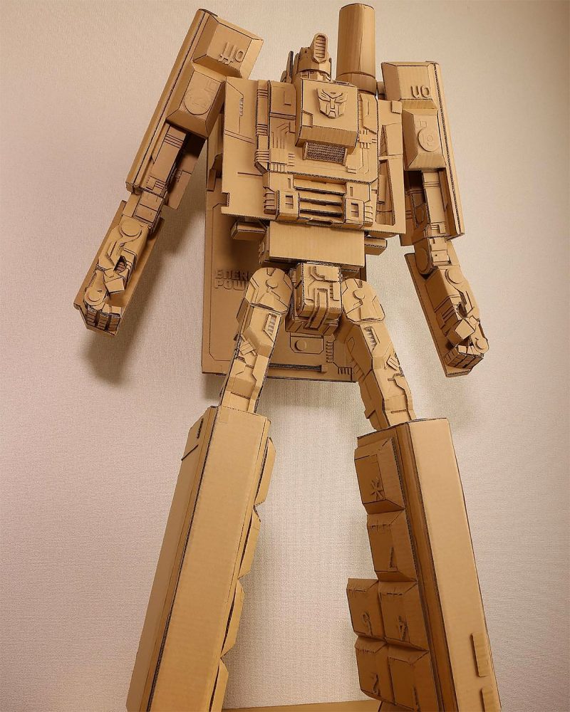 Fantastic Cardboard Creations by Monami Ohno | Daily design inspiration ...