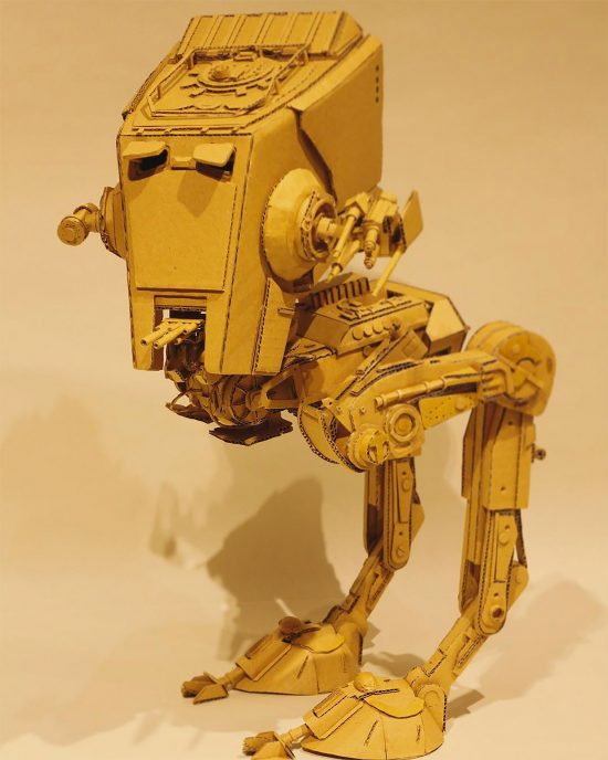 Fantastic Cardboard Creations by Monami Ohno | Daily design inspiration ...