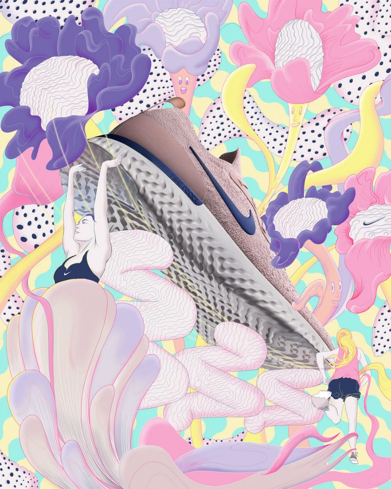 Vibrant Psychedelic Illustrations by Murugiah | Daily design ...