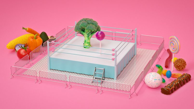 Food Play: Cool Animated Short Film by Reactiv | Daily design ...