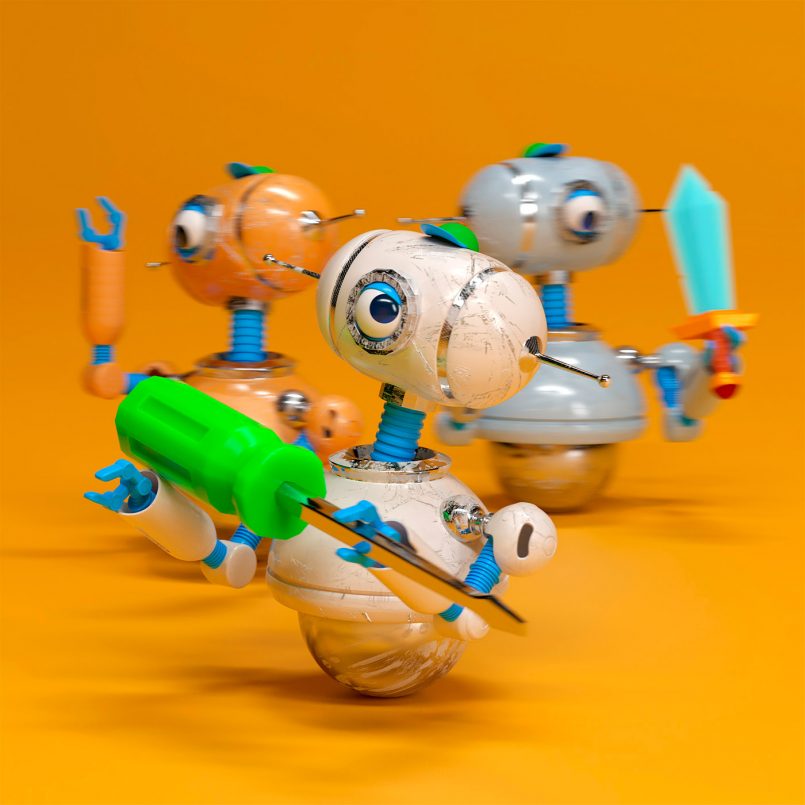 3D Things: New Digital Illustrations by Aarón Martínez | Daily design ...