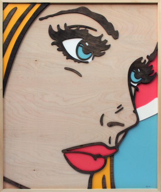Figures: Layered Wood Pop Art by Mitch McGee | Daily design inspiration ...