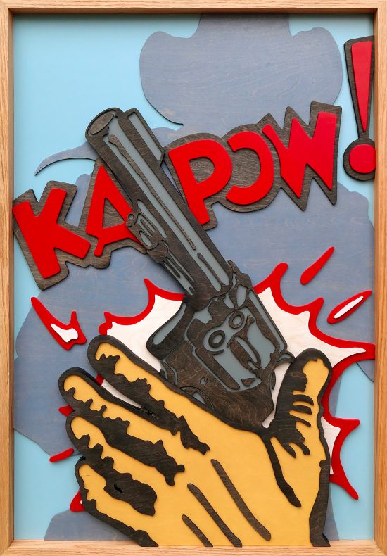 Figures: Layered Wood Pop Art by Mitch McGee | Daily design inspiration ...