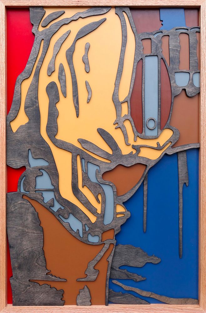Figures: Layered Wood Pop Art by Mitch McGee | Daily design inspiration ...