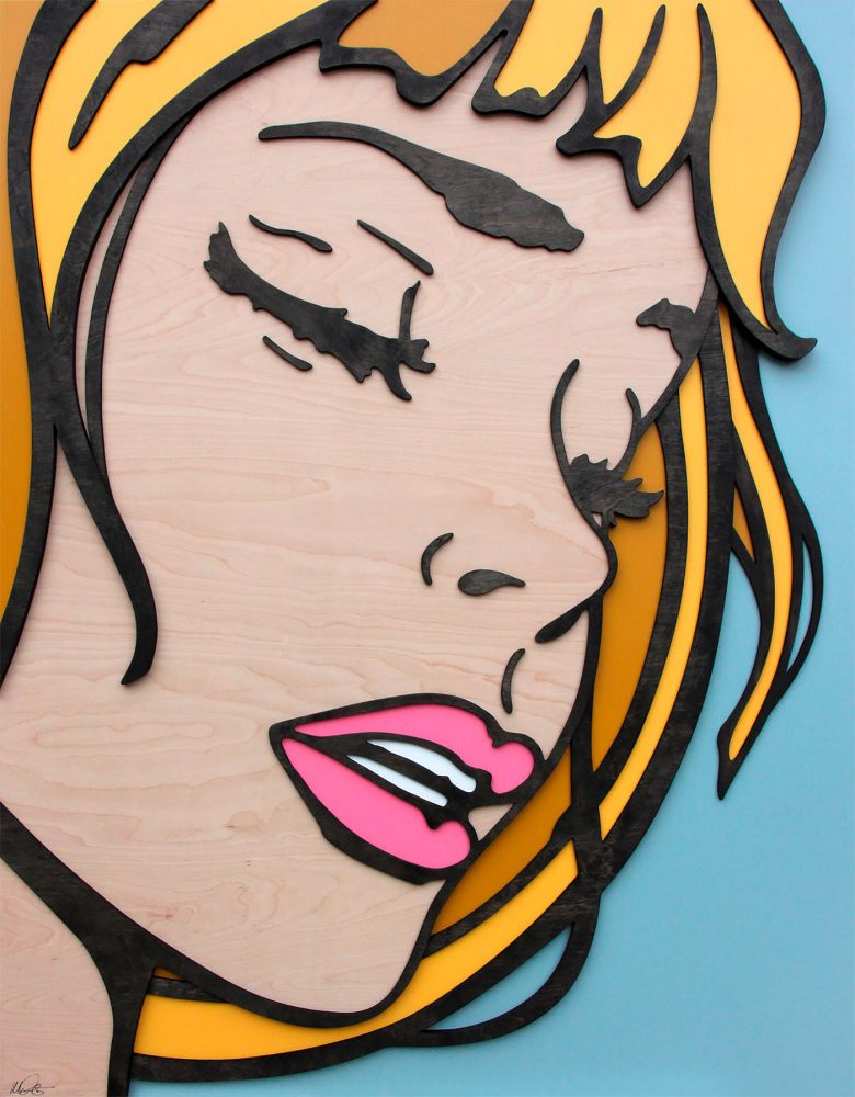 Figures: Layered Wood Pop Art by Mitch McGee | Daily design inspiration ...