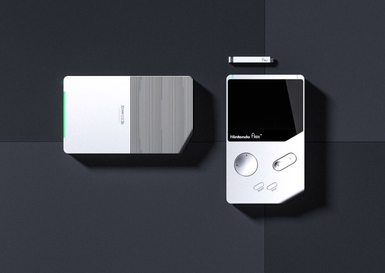 Nintendo Flex: The Game Boy Redesigned by YJ Yoon | Daily design ...