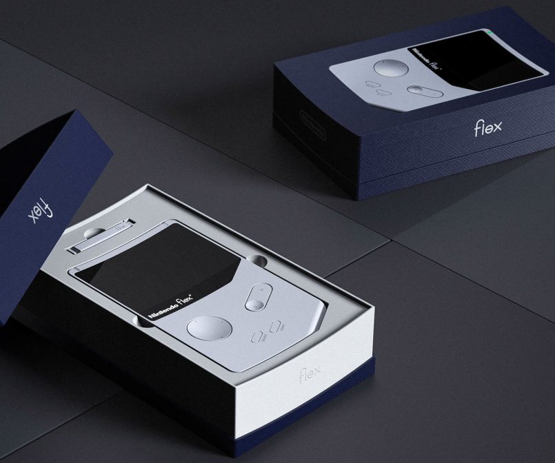 Nintendo Flex: The Game Boy Redesigned by YJ Yoon | Daily design ...