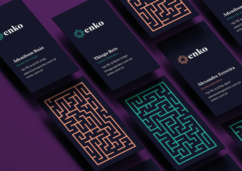 Enko Tecnologia Branding by Vibri | Daily design inspiration for creatives | Inspiration Grid
