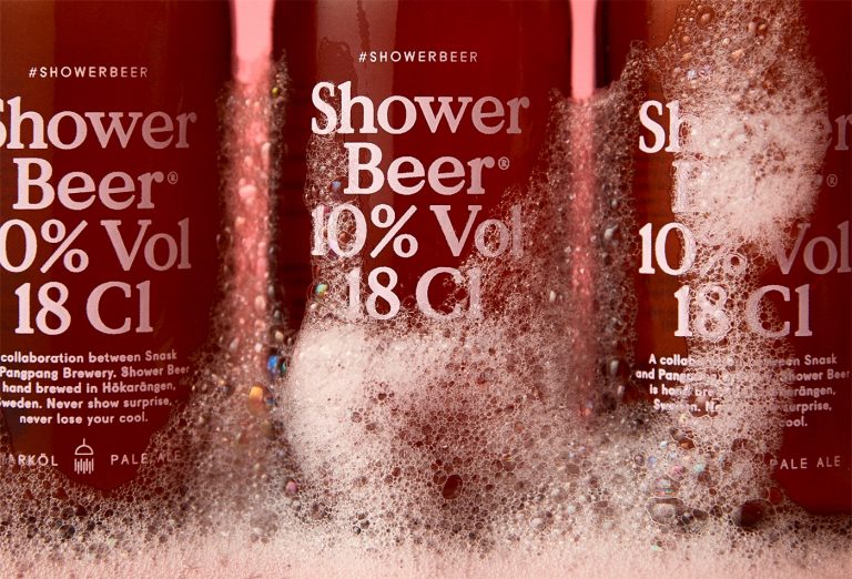 Shower Beer: Branding & Packaging by Snask | Daily design inspiration ...