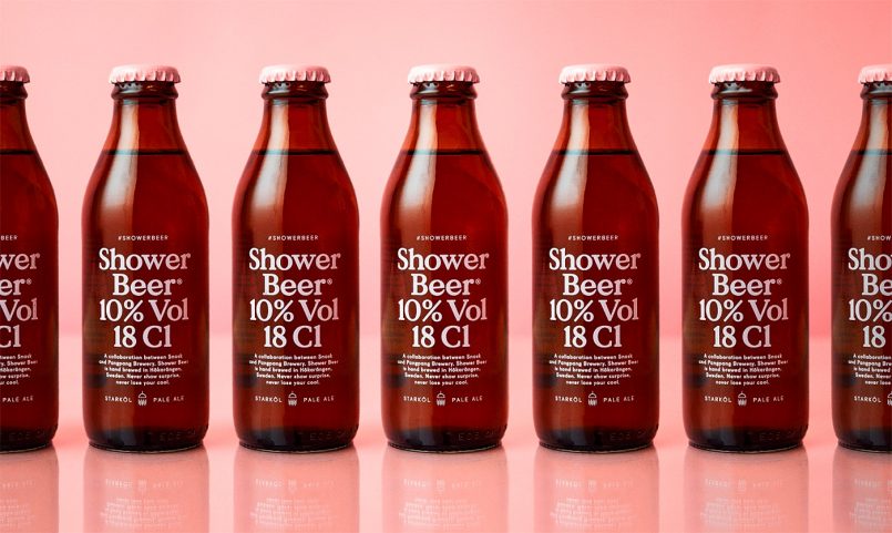 Shower Beer: Branding & Packaging by Snask | Daily design inspiration ...