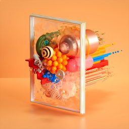 Frames: Dynamic 3D Compositions by Omar Aqil | Daily design inspiration ...