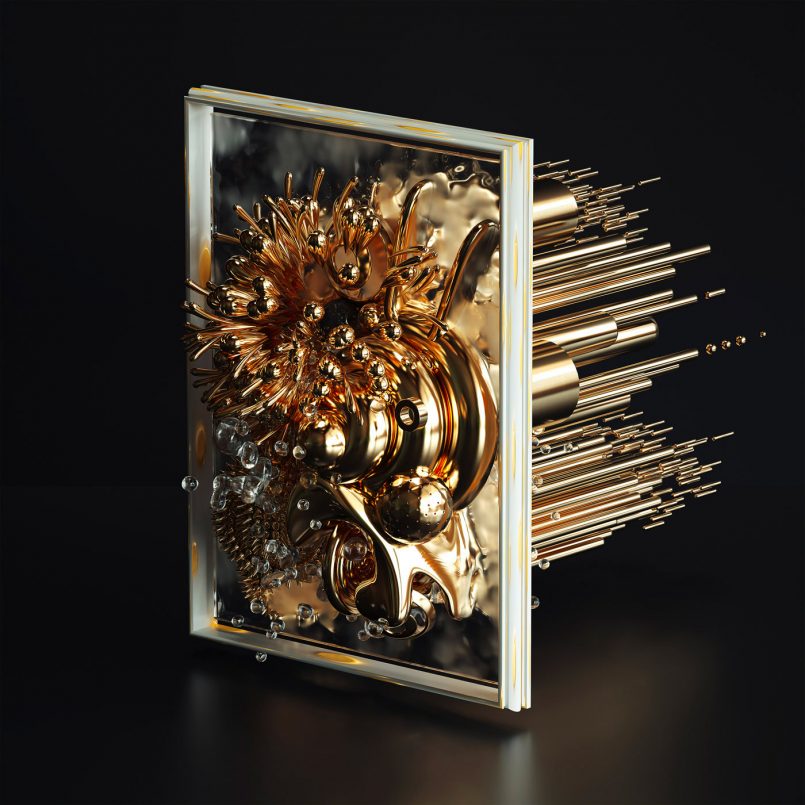 Frames: Dynamic 3D Compositions by Omar Aqil | Daily design inspiration ...