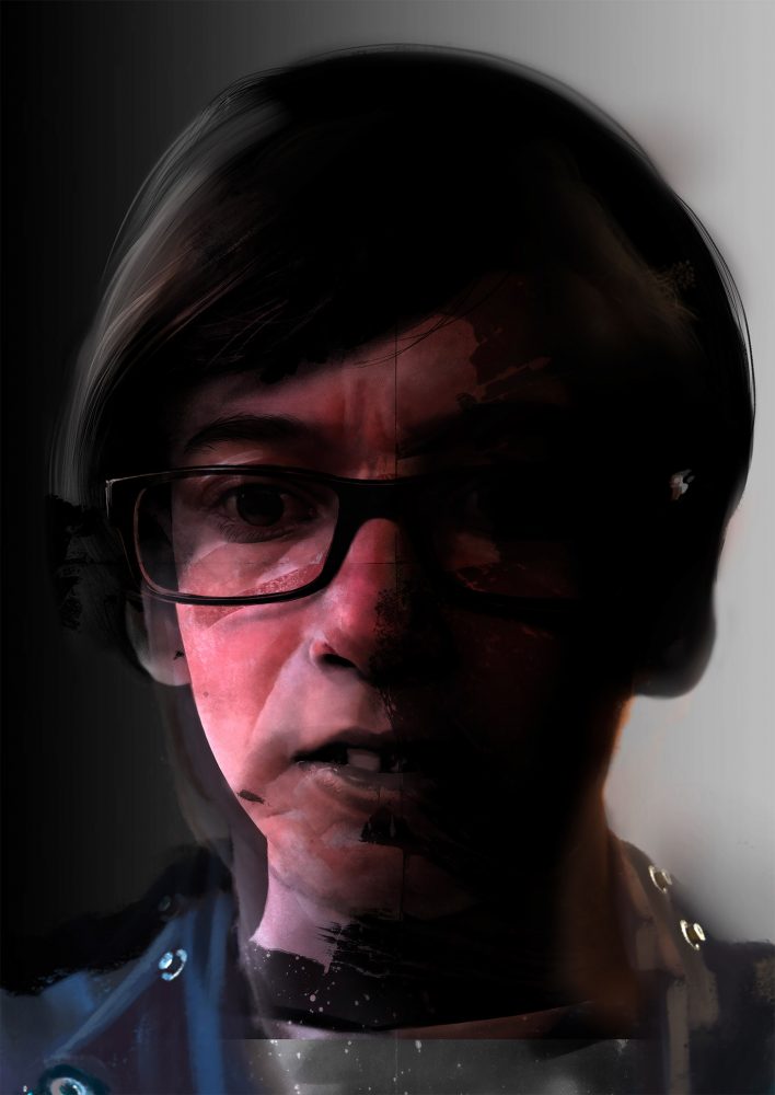 Deconstructed Portraits: Digital Paintings by Guenter Zimmermann ...