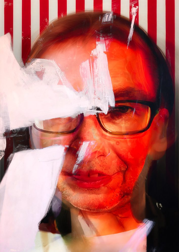 Deconstructed Portraits: Digital Paintings by Guenter Zimmermann ...