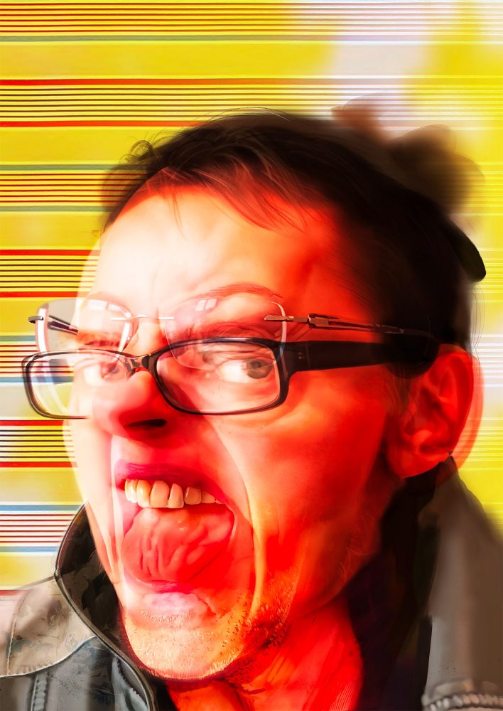 Deconstructed Portraits: Digital Paintings by Guenter Zimmermann ...