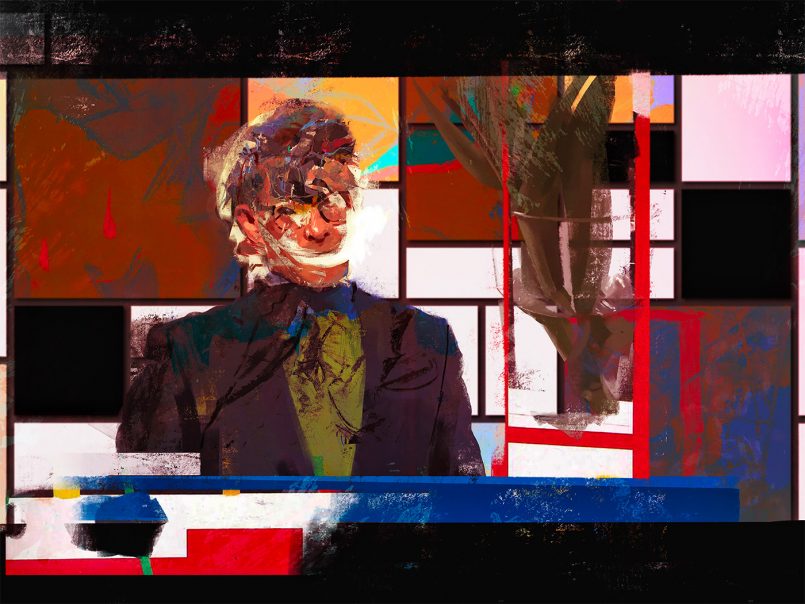 Deconstructed Portraits: Digital Paintings by Guenter Zimmermann ...