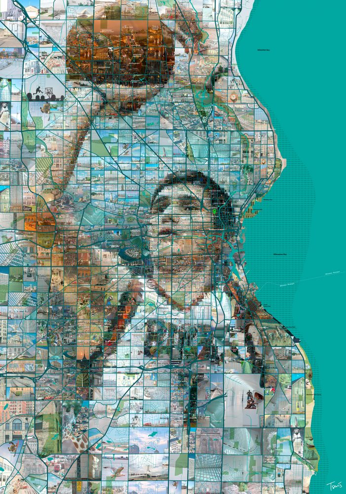 NBA Mosaics by Charis Tsevis | Daily design inspiration for creatives ...
