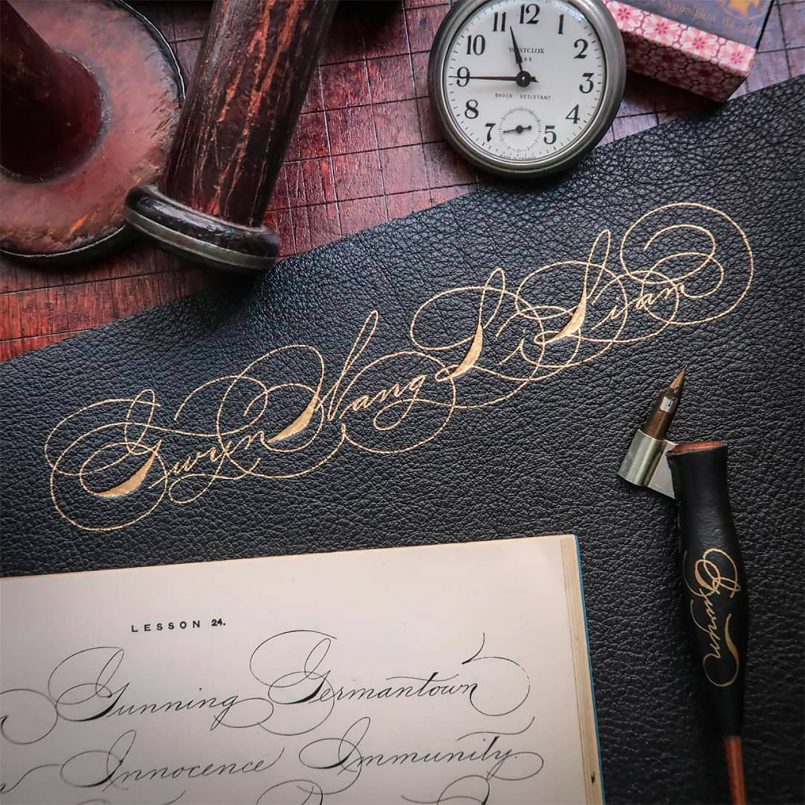 Gorgeous Calligraphy Work by Mr. Michael G Ward | Daily design ...