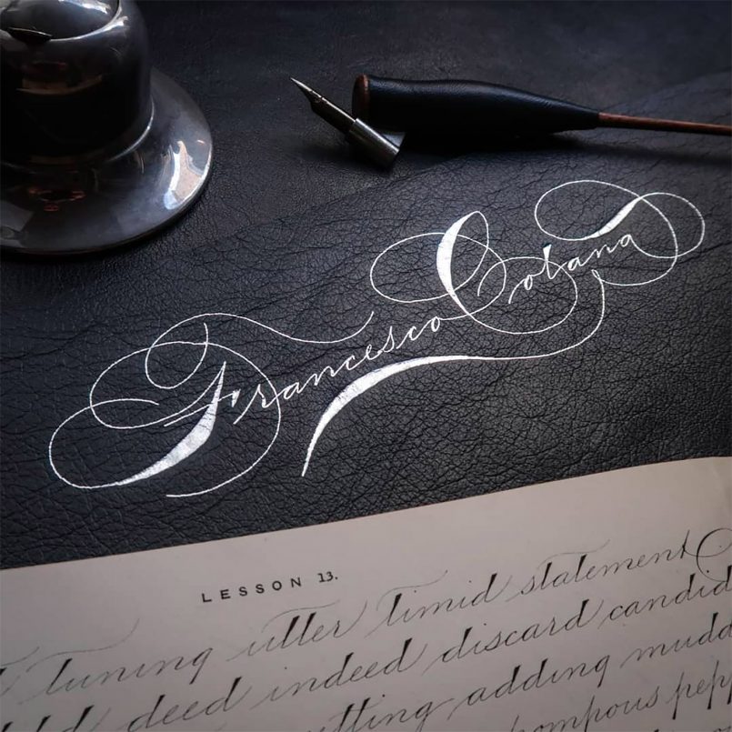 Gorgeous Calligraphy Work by Mr. Michael G Ward | Daily design ...