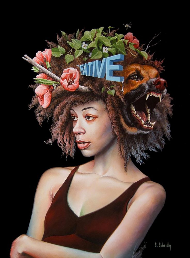 Expressive Portraits by Scott Scheidly | Daily design inspiration for ...