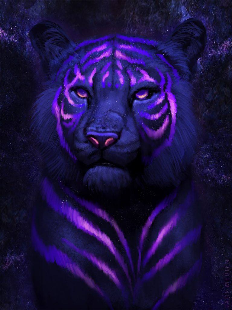 Wild Fantasy: Animal Paintings by Jade Merien | Daily design ...