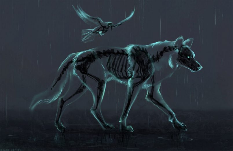 Wild Fantasy: Animal Paintings by Jade Merien | Daily design ...