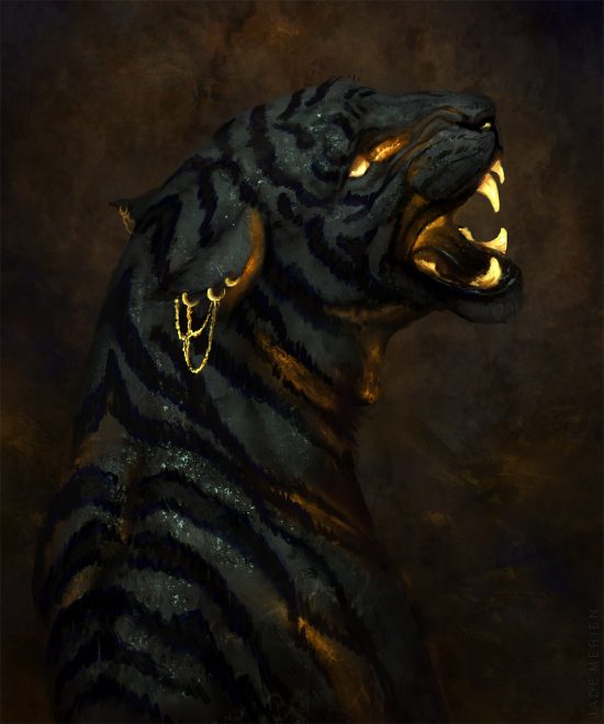 Wild Fantasy: Animal Paintings by Jade Merien | Daily design ...