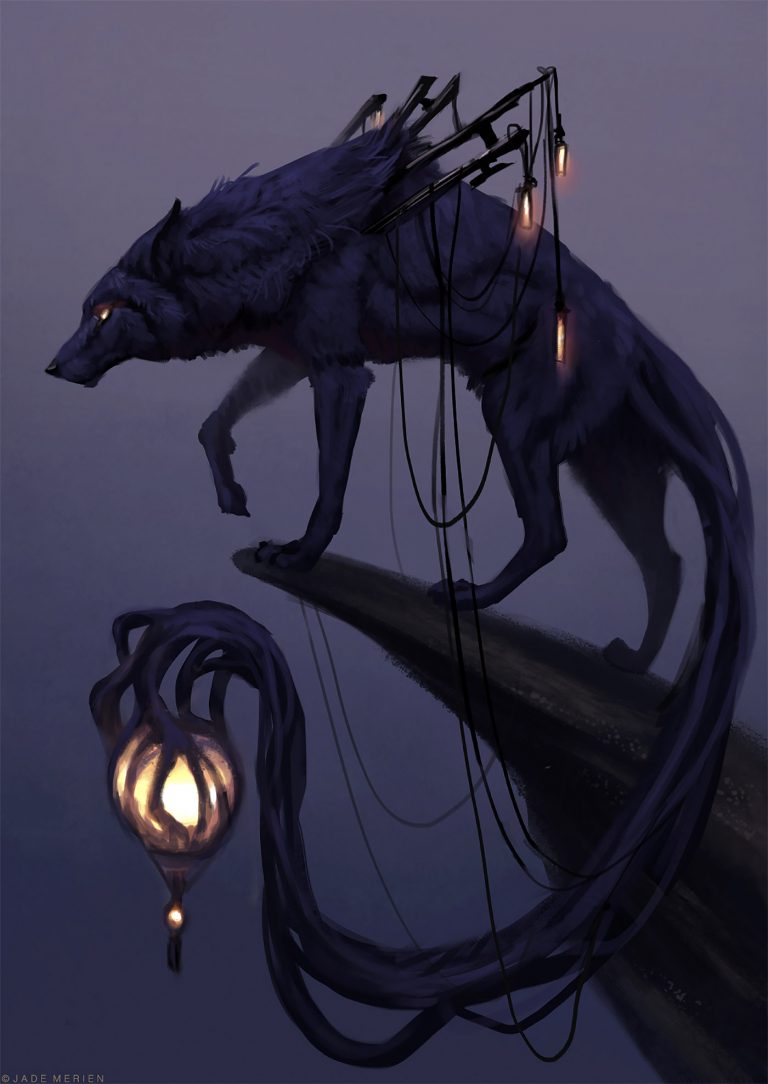 Wild Fantasy: Animal Paintings by Jade Merien | Daily design ...