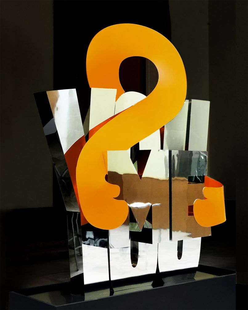 Large-Scale Typographic Artworks by Ben Johnston | Daily design ...