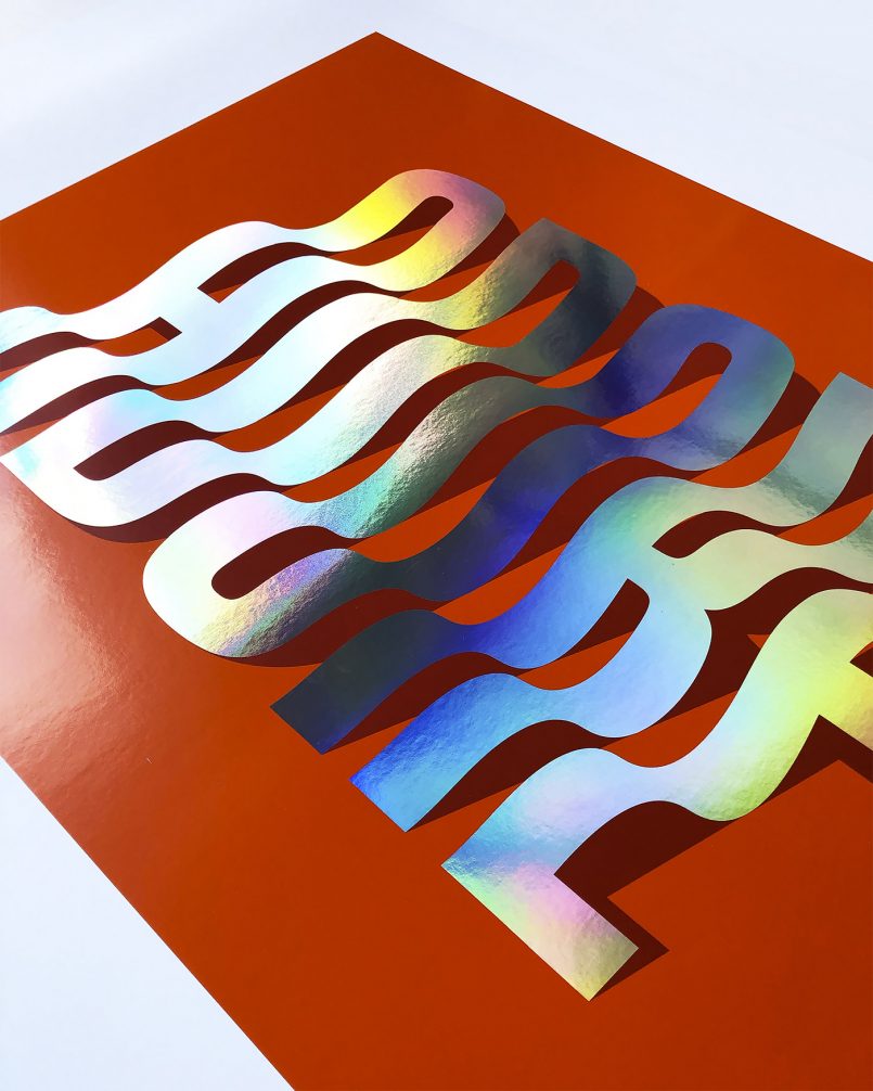 Large-Scale Typographic Artworks by Ben Johnston | Daily design ...