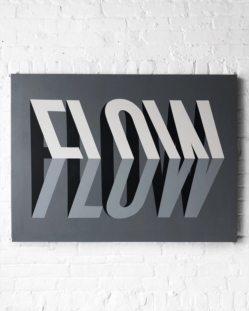 Large-Scale Typographic Artworks by Ben Johnston | Daily design ...