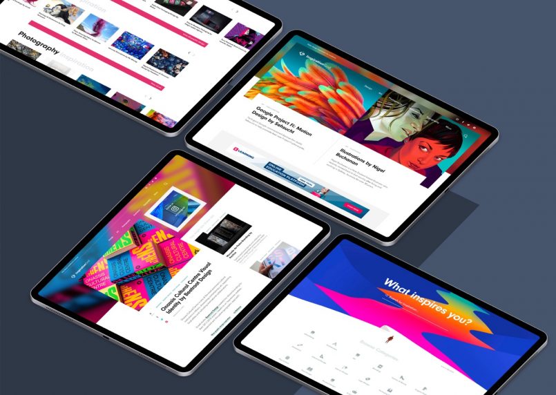 The new Inspiration Grid is here! | Daily design inspiration for ...