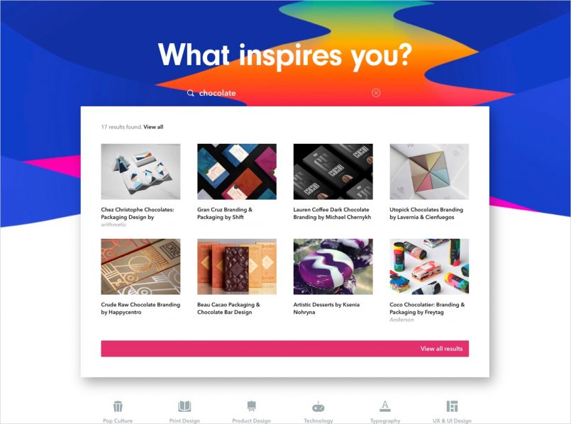 The new Inspiration Grid is here! | Daily design inspiration for ...
