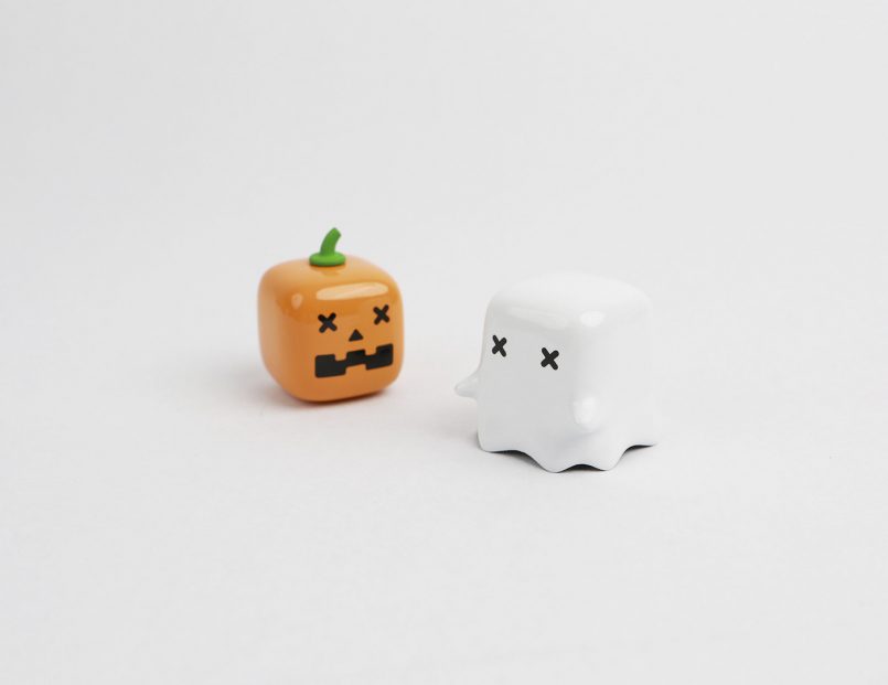 Halloween Cubes: Art Toys by Kimparks Lab | Daily design inspiration ...