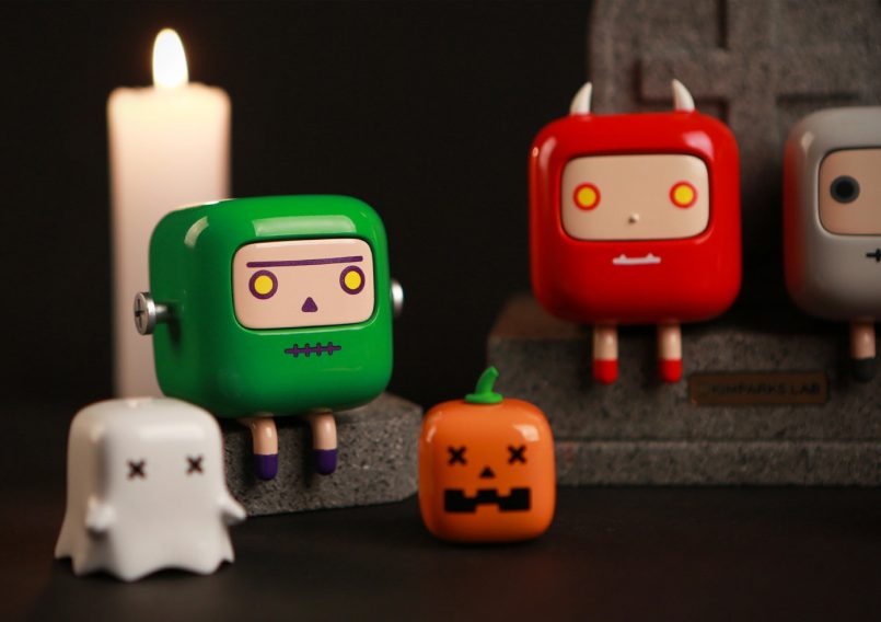 Halloween Cubes: Art Toys by Kimparks Lab | Daily design inspiration ...