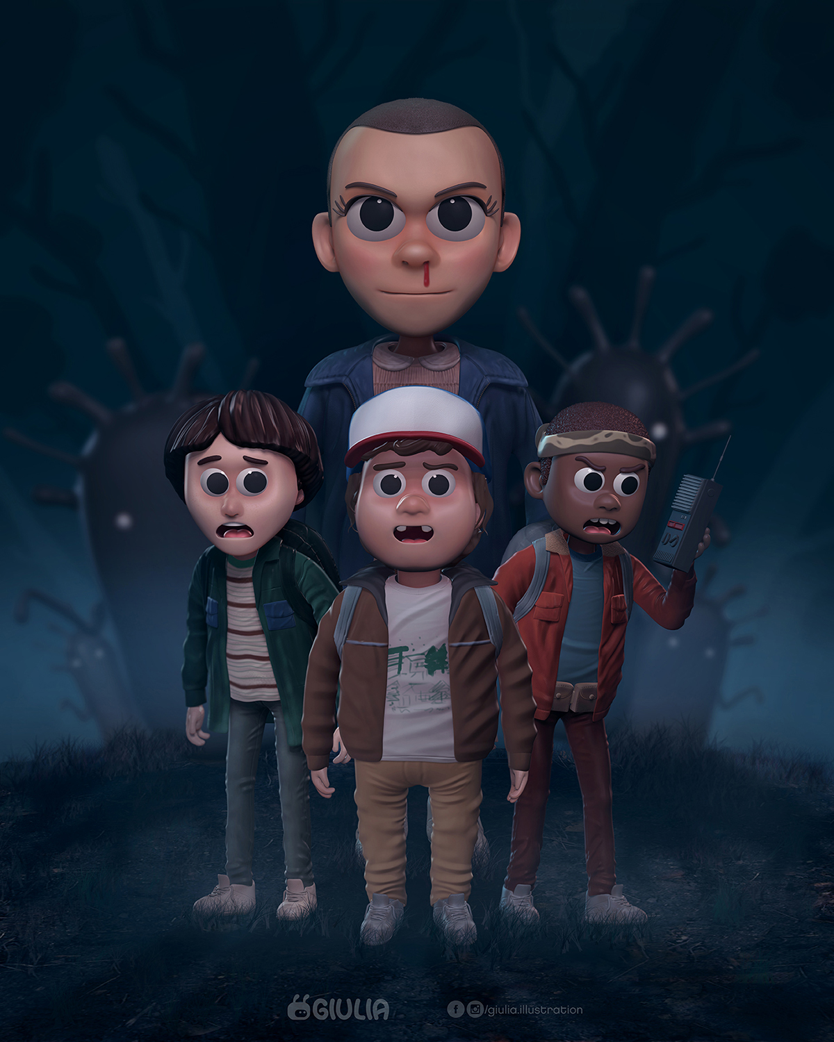 15 Awesome Stranger Things-Inspired Artworks | Daily design inspiration ...
