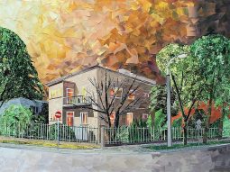 Paper Cityscapes: Collage Paintings by Albin Talik | Daily design ...