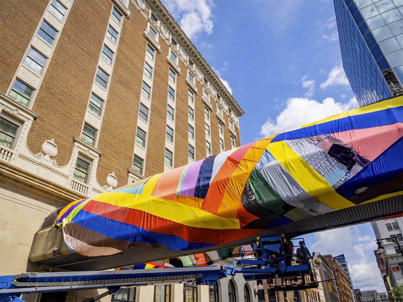 Large-Scale Patchwork Art Installations by Amanda Browder | Daily ...