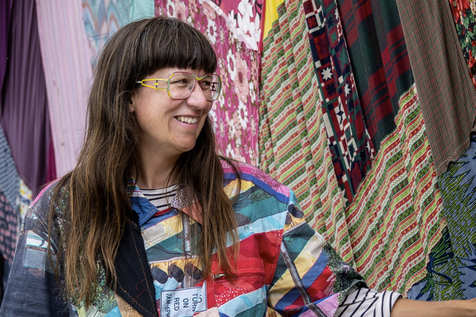 Large-Scale Patchwork Art Installations by Amanda Browder | Daily ...