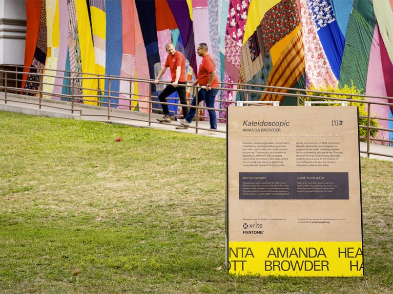 Large-Scale Patchwork Art Installations by Amanda Browder | Daily ...