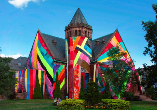 Large-Scale Patchwork Art Installations by Amanda Browder | Daily ...