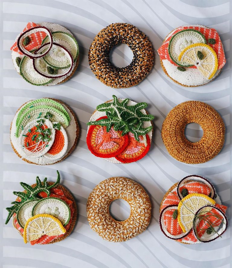 Knitted Food Artworks by Kate Jenkins | Daily design inspiration for ...