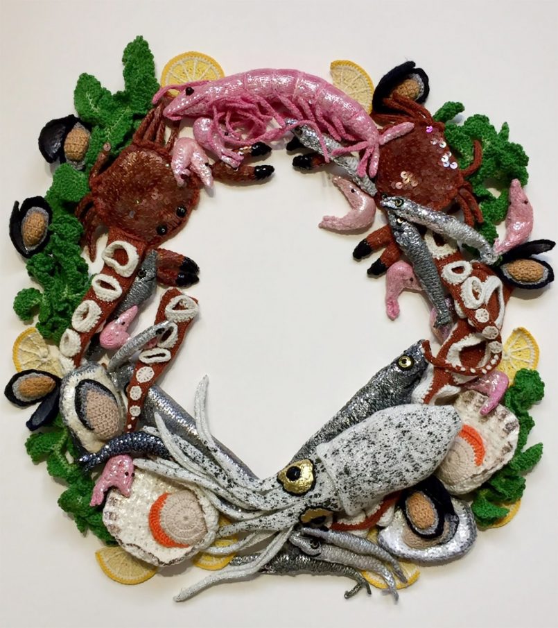 Knitted Food Artworks by Kate Jenkins | Daily design inspiration for ...