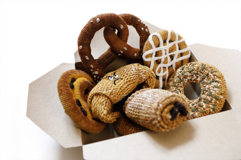 Knitted Food Artworks by Kate Jenkins | Daily design inspiration for ...