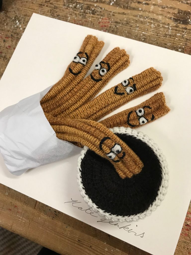 Knitted Food Artworks by Kate Jenkins | Daily design inspiration for ...